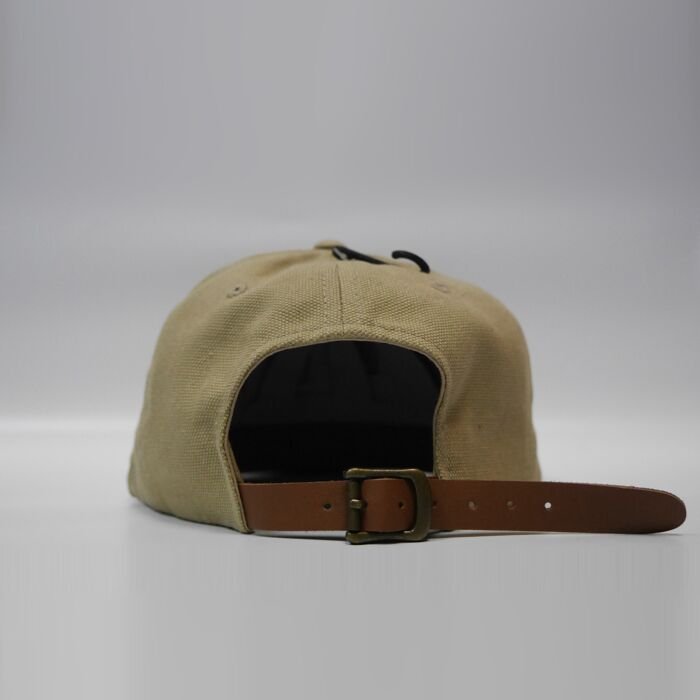 Canvas 5 Panel - Khaki - Stitchworx Embroidery & Printing